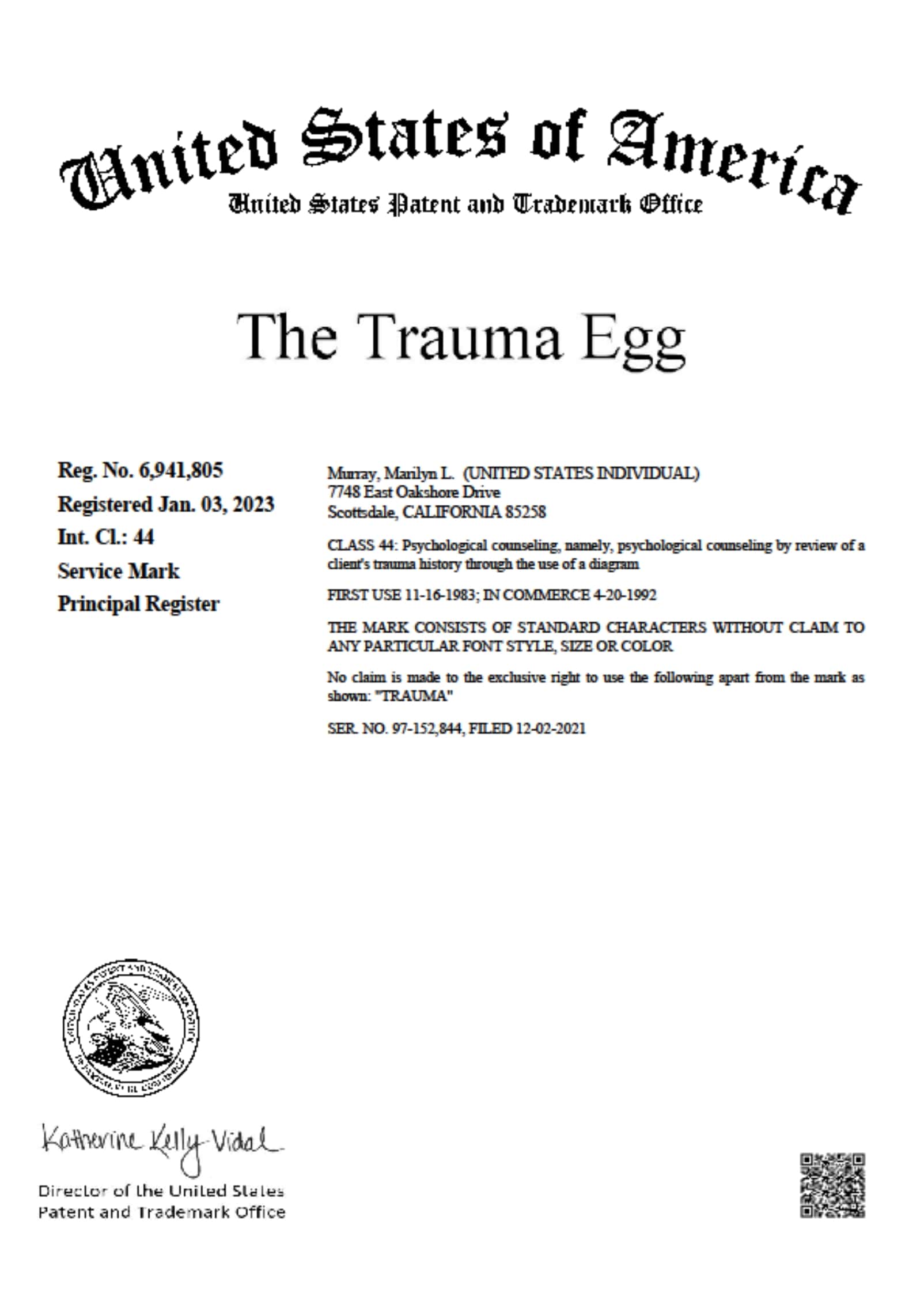 The Trauma Egg ® - A Milestone Achievement - Murray Method